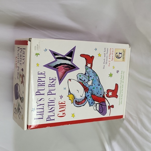 Scholastic | Toys | Lillys Purple Plastic Purse Memory Game 996 Vintage ...